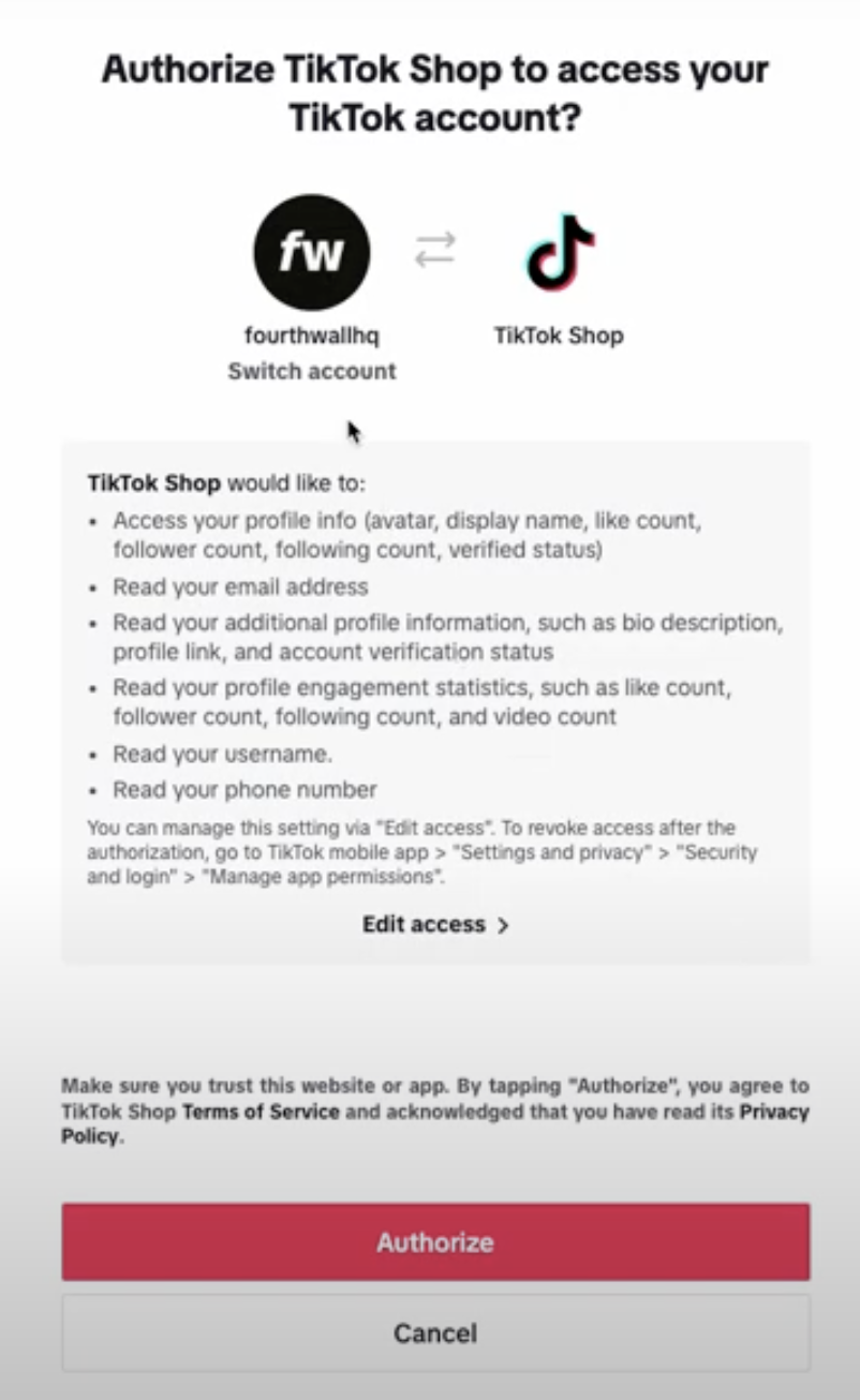 TikTok Shop - How to Set It Up – Fourthwall