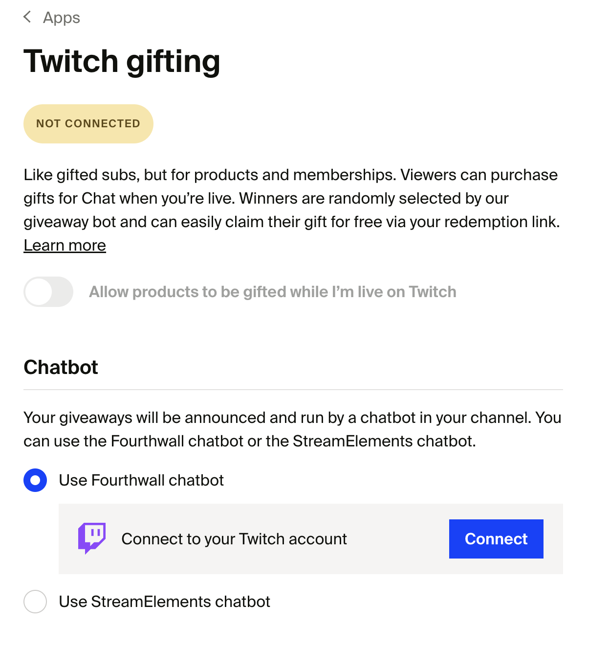 Twitch Gifting 💝 Set Up & Best Practices – Fourthwall